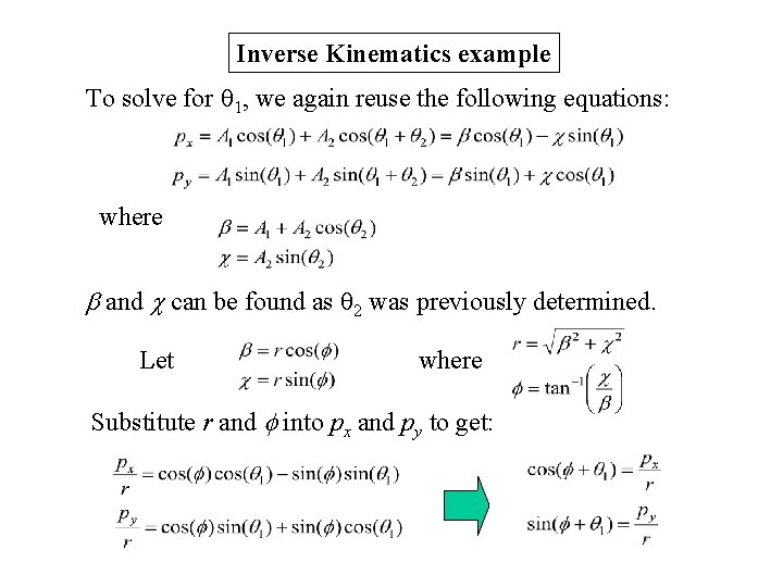 ENG 4406 ROBOTICS AND MACHINE VISION KINEMATICS ANALYSIS