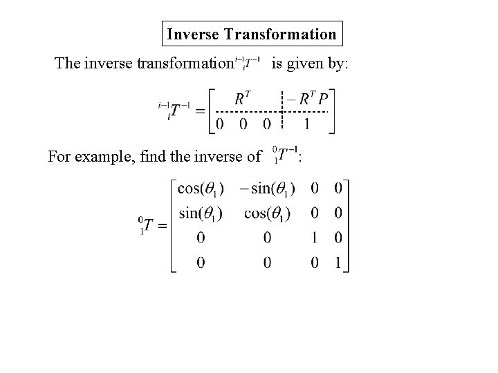 ENG 4406 ROBOTICS AND MACHINE VISION KINEMATICS ANALYSIS