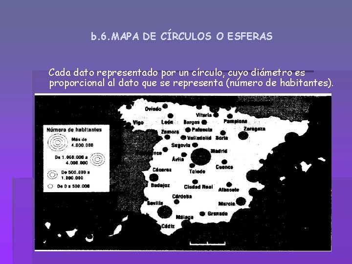 LOS MAPAS Tipos y comentario DEFINICIN Un mapa