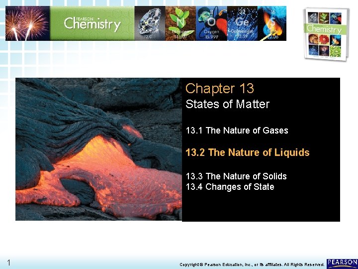 13 2 The Nature of Liquids Chapter 13