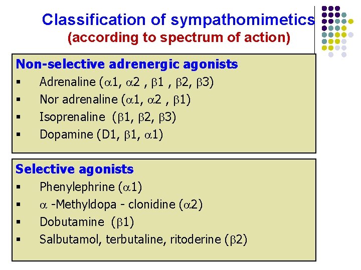 Sympathomimetic drugs Adrenergic agonists Prof Hanan Hagar Pharmacology