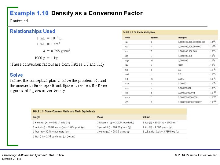 Example 1 1 Physical and Chemical Changes and