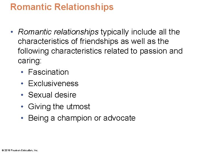 Chapter 4 Lecture Chapter 4 Building Healthy Relationships