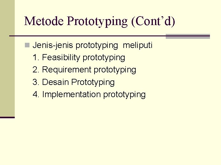 Siklus Metode dan Teknik Pengembangan Sistem Informasi Analisis