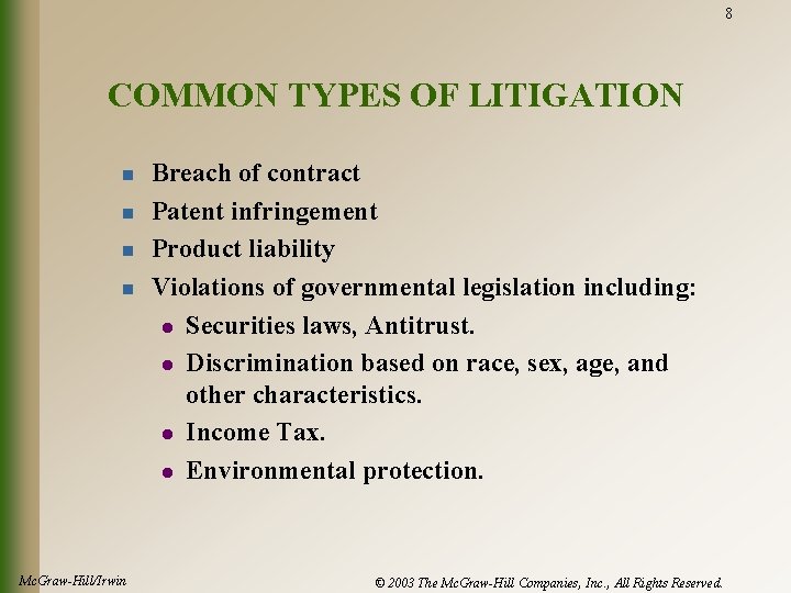 1 Mc GrawHillIrwin Chapter 17 CHAPTER 17 COMPLETING