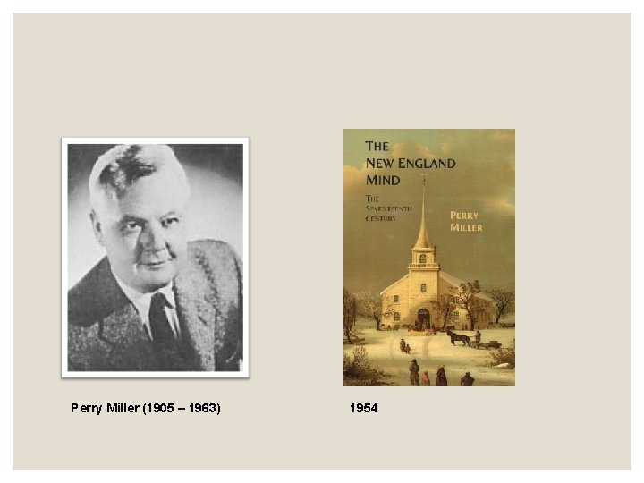 ROBINSON A WALDEN LAMERICA DEL PATTO Perry Miller