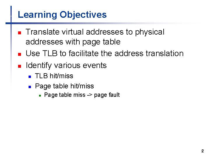 Lecture 4 4 Memory Hierarchy Virtual Memory Learning