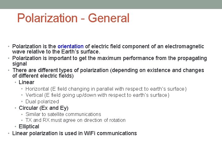 PROPAGATION OF SIGNALS IN OPTICAL FIBER 92011 Light