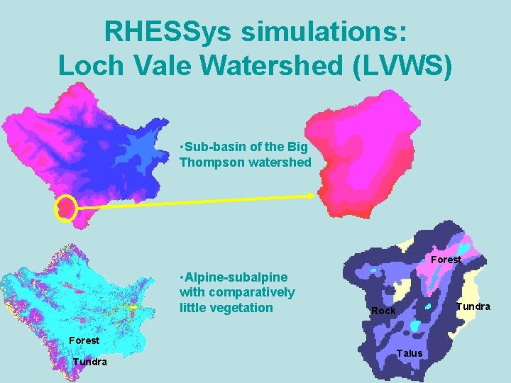 Modeling water and biogeochemical cycles in the Front