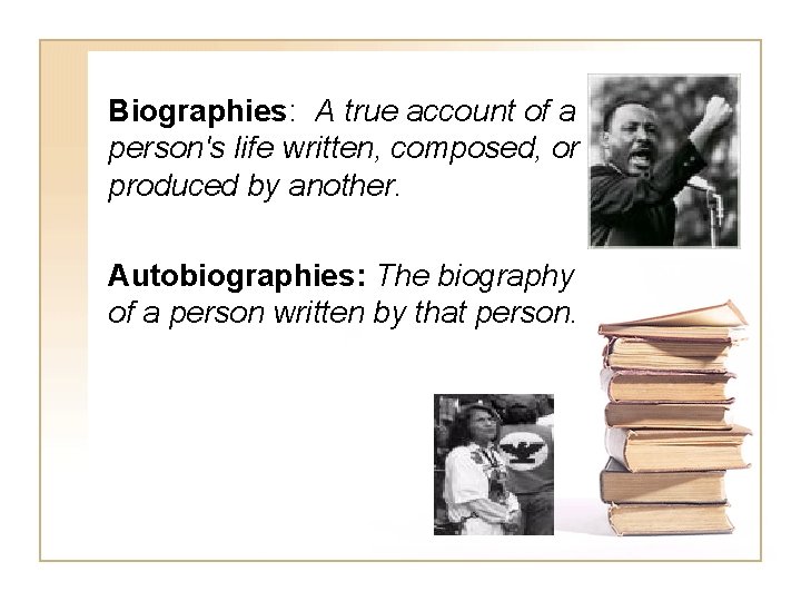 Literary Genres Introduction Unit Mrs Kercher 6 th