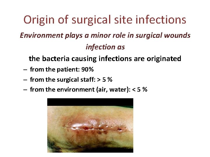 Suggestions for a better use of antibiotic prophylaxis