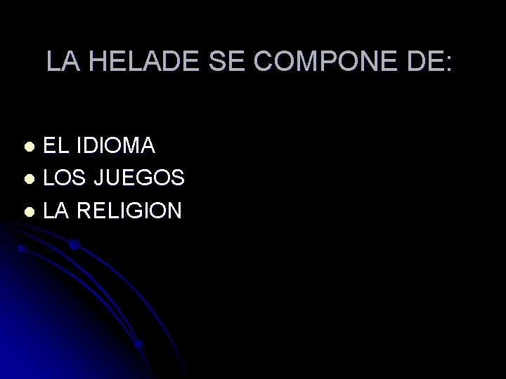 GRECIA CUNA DE LA CIVILIZACIN OCCIDENTAL Aportes de