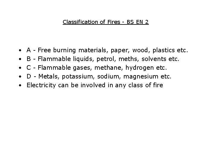 FIRE SAFETY NEBOSH Certificate FIRE SAFETY Aims to