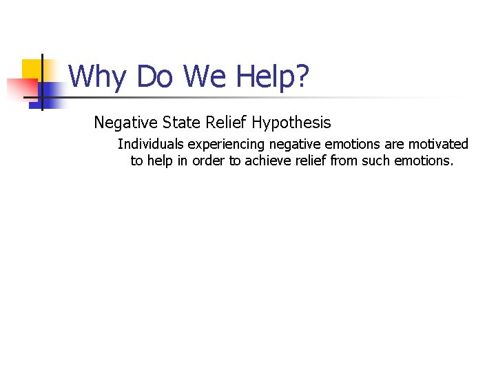 Prosocial Behavior n n n What is Prosocial