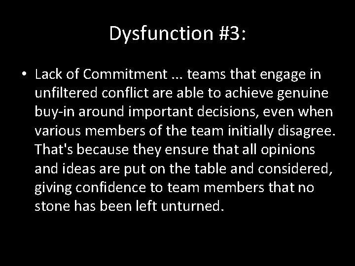 The Five Dysfunctions of a Team A Leadership