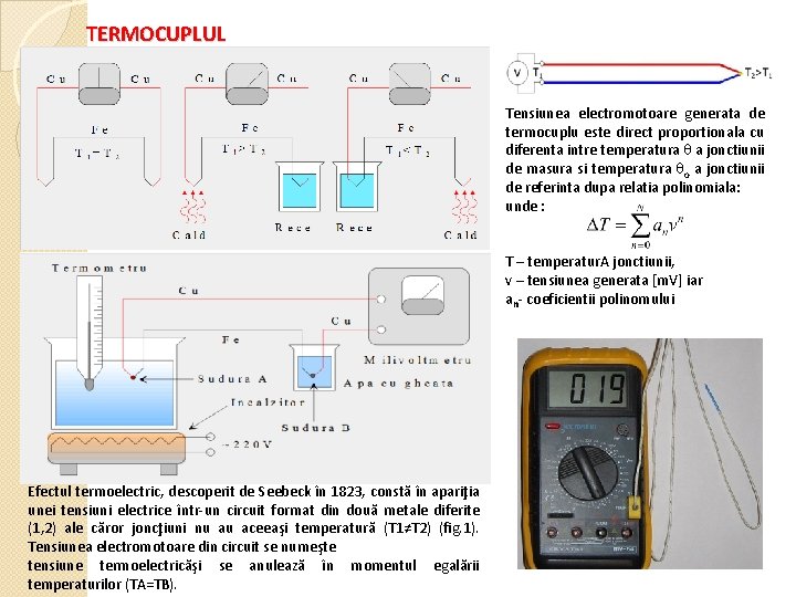 MASURAREA ELECTRICA A MARIMILOR NEELECTRICE MASURAREA TEMPERATURII CURS
