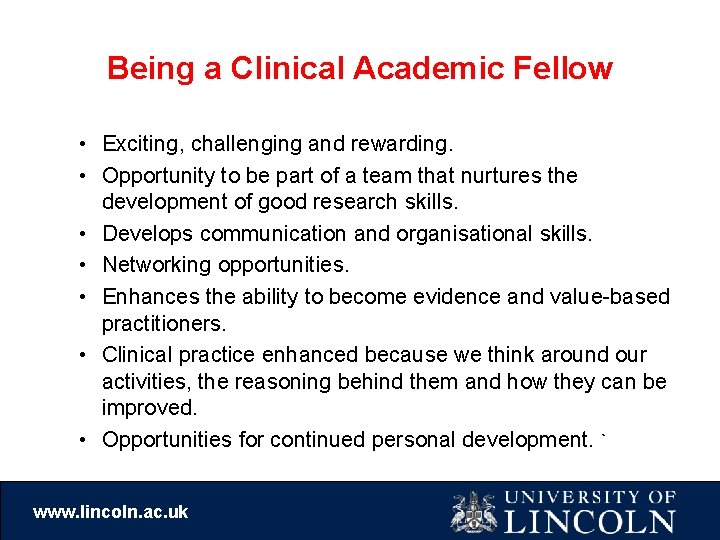Barriers and enablers to support clinical academic careers