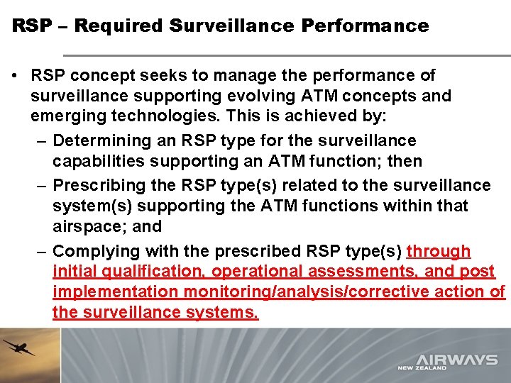 Performance Based Communications and Surveillance PBCS An introduction