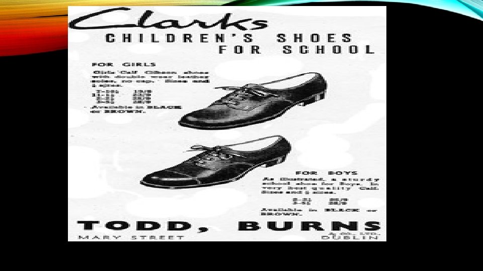 CLOTHES IN THE PAST History The clothes worn