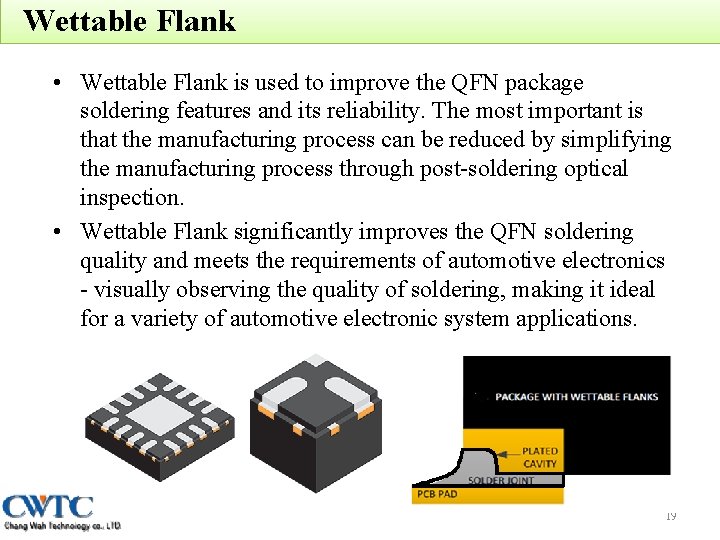 CHANG WAH TECHNOLOGY CO LTD 6548 TT Apr