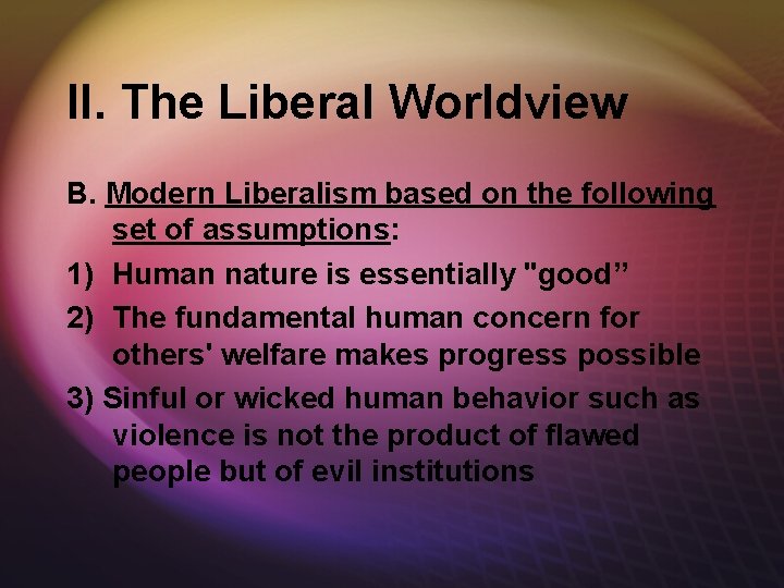 Understanding IR Theories I Liberalism and Realism I