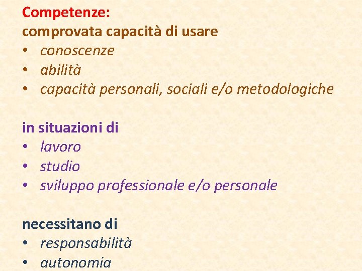 Didattica per COMPETENZE Curricolo Prova Esperta Valutazione Autentica