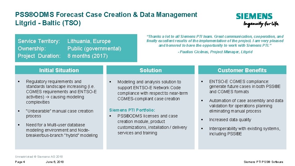 Siemens CIMbased Tools and Applications Customer Deployment Scenarios