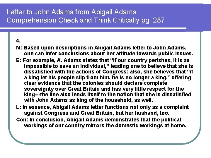 Letter to Rev Samson Occom from Phyllis Wheatley