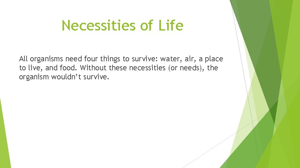 Living and NonLiving Organisms Made by Camden Mod