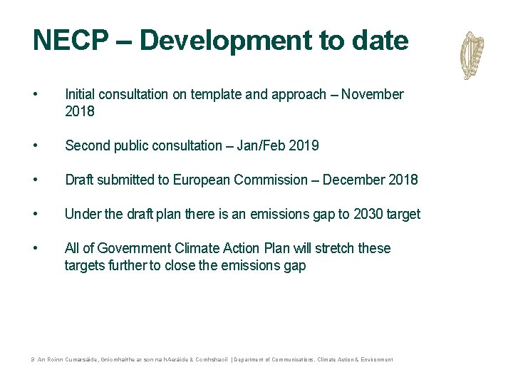 Irelands Energy Policy AnneMarie Clancy Strategic Energy Policy