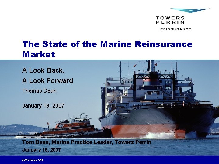 The State of the Marine Reinsurance Market A
