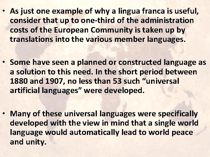 GLOBAL LANGUAGES CHAPTER 1 WHAT IS A GLOBAL