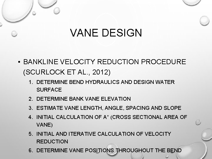 OVERVIEW OF VANES BRIAN MURPHY AND EMILY VALENZUELA