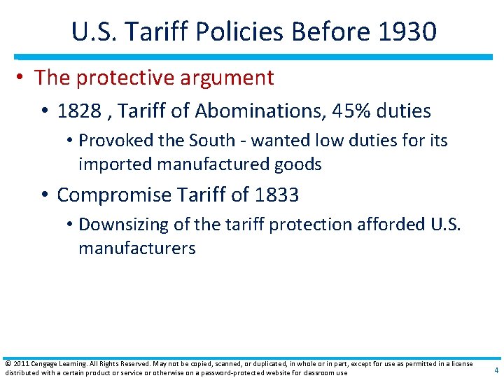 Trade Regulations and Industrial Policies Power Point slides