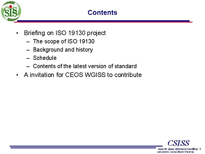 An Introduction to ISO 19130 Imagery Sensor Models