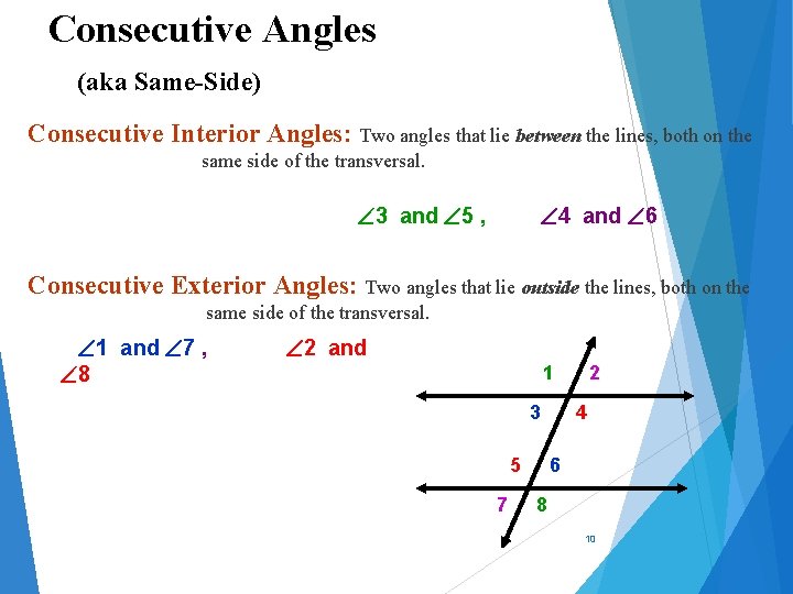 3 1 Lines and Angles 1 Todays Objectives
