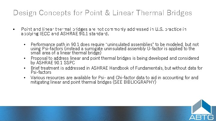 Fundamentals of Thermal Bridging Educational Overview Updated July