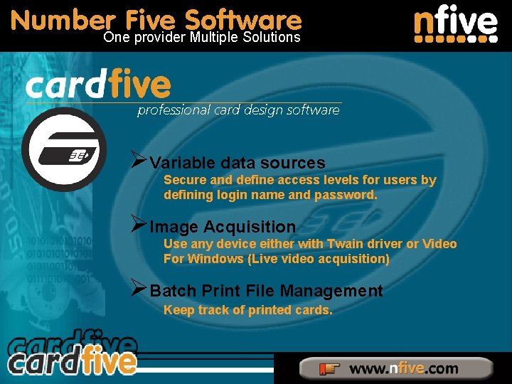 Number One Five Software provider Multiple Solutions professional