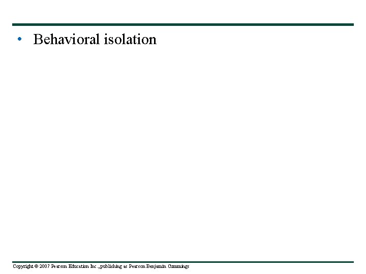 CHAPTER 14 How Biological Diversity Evolves Power Point