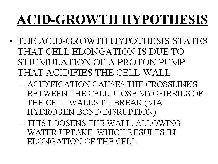 PLANT HORMONES HORMONES A COMPOUND PRODUCED BY ONE