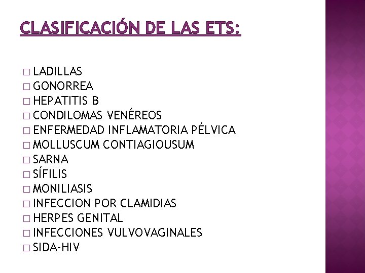 LAS ENFERMEDADES DE TRANSMISIN SEXUAL CLARA ESTEBAN GEA