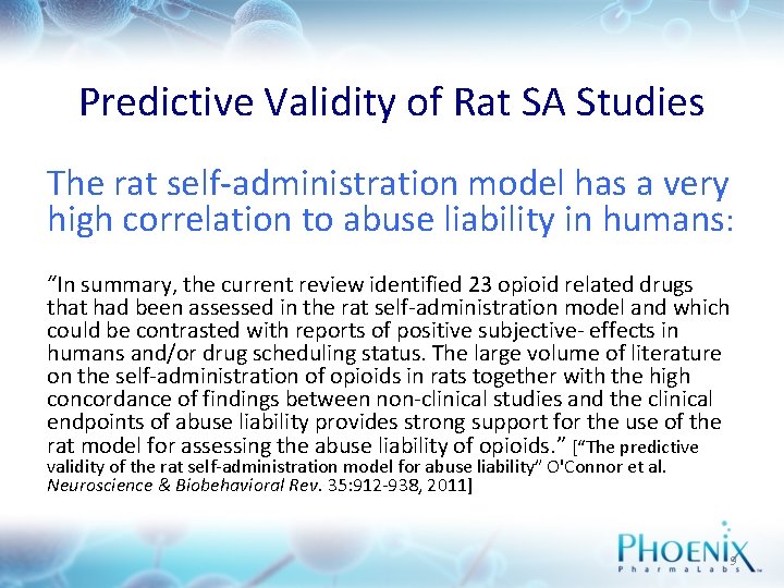 A Revolution in Pain Pharmaceuticals 1 The Problem