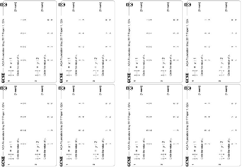 Comparing Ratios Foundation GCSE Questions AQA These questions