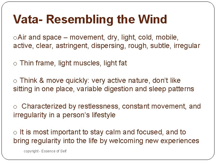 Ayurveda Balancing the Rhythms of Life Nancy A