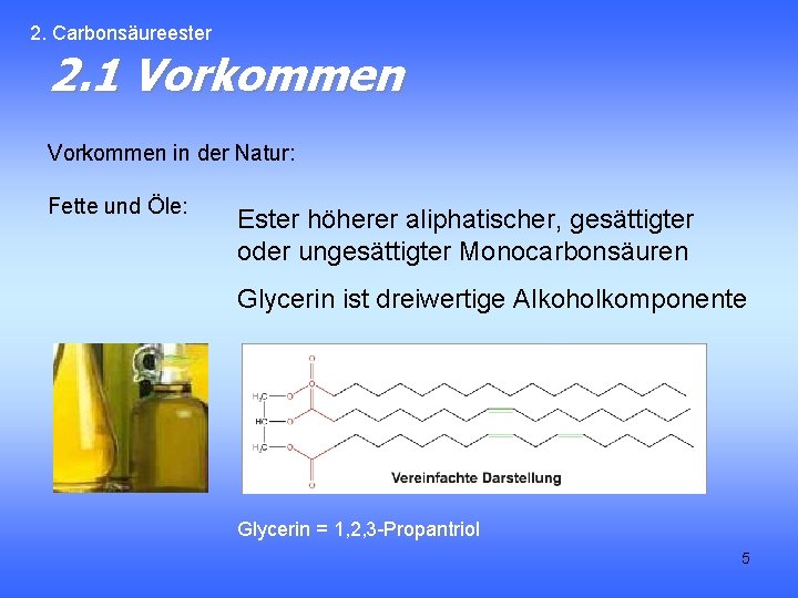 Ester Experimentalvortrag von Alexander Achenbach WS 0708 am