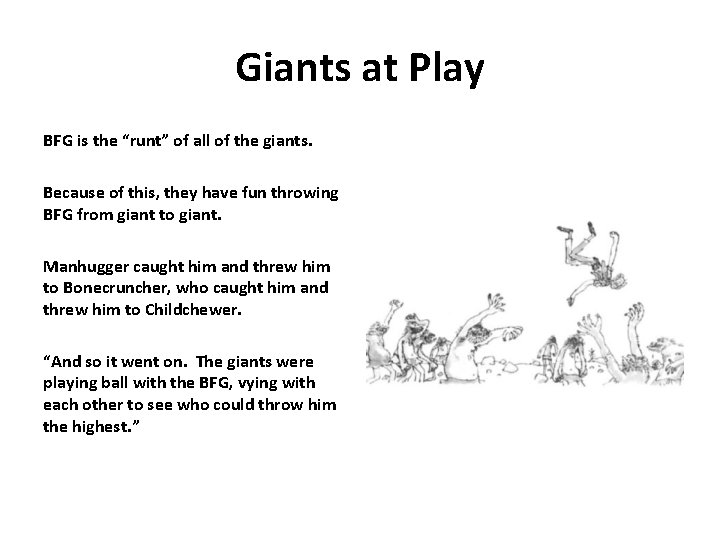 Word Play in Roald Dahls The BFG A