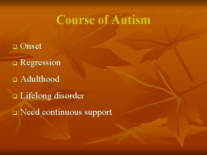 Autism Spectrum disorder Dr VIVEK AGARWAL MD PROFESSOR