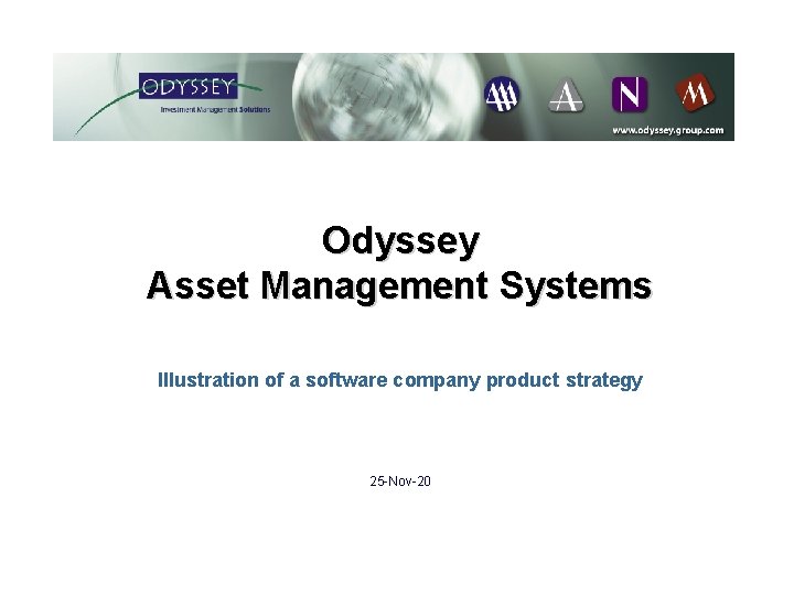 Odyssey Asset Management Systems Illustration of a software