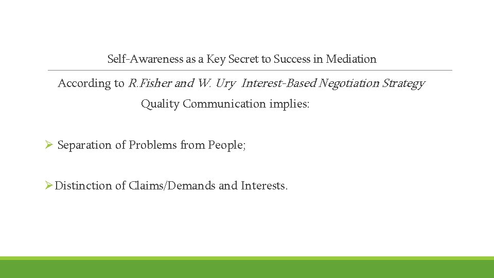 SelfAwareness as a Key Secret to Success in