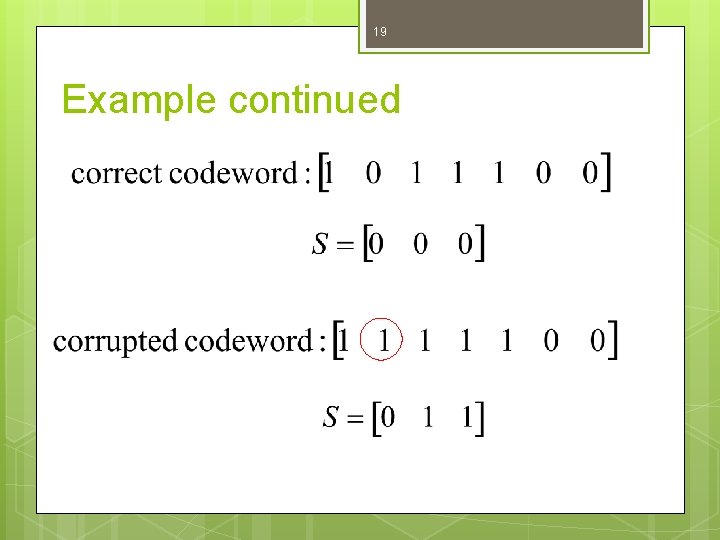 FEC Linear Block Coding Matthew Pregara Zachary Saigh